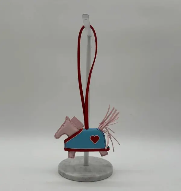 Hermès Rodeo Robeo Cœur Charm - Pink