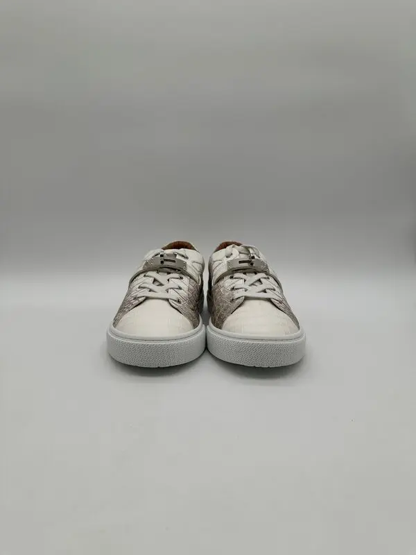 Hermès Croco Nilo Sneakers