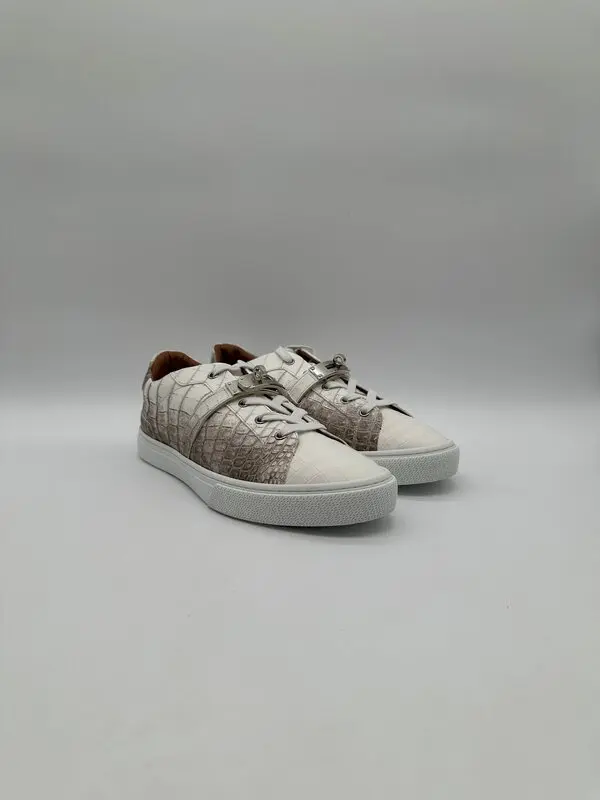 Hermès Croco Nilo Sneakers