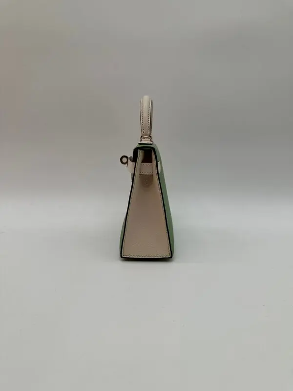 Hermès Mini Kelly Chevre Leather With Palladium Hardware - Multi