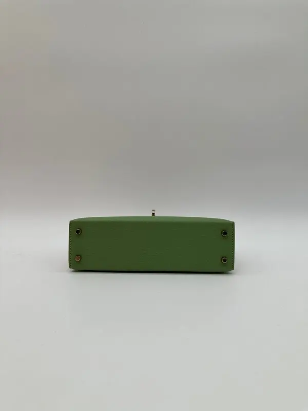 Hermès Mini Kelly Chevre Leather With Palladium Hardware - Multi