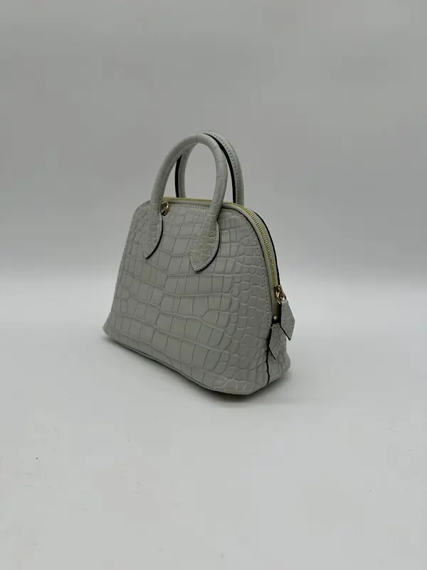 Hermès Bolide In Matte Alligator With Gold Hardware