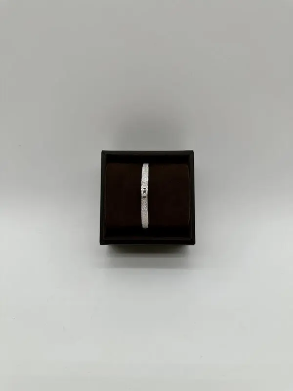 Hermès Kelly Bangle White Gold - Silver