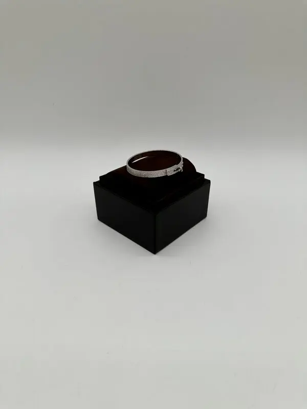 Hermès Kelly Bangle White Gold