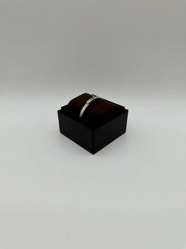 Hermès Kelly Bangle White Gold