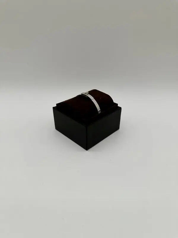 Hermès Kelly Bangle White Gold