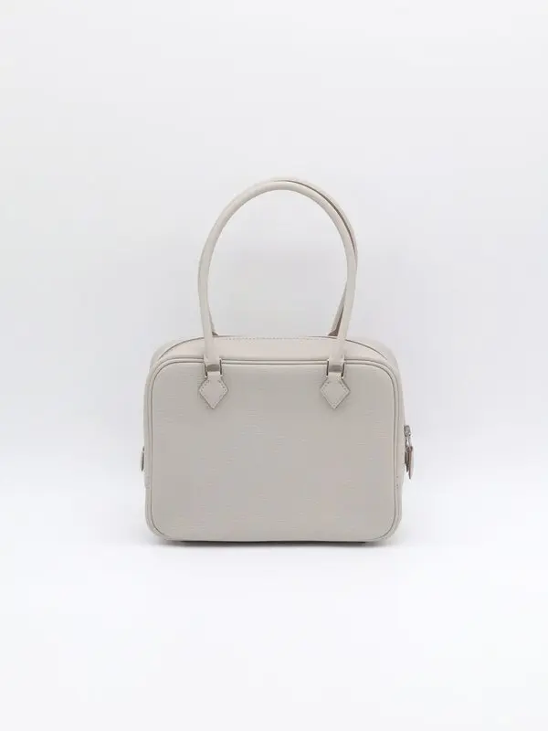 Hermès Plume Chevre Gris Perle - Grey