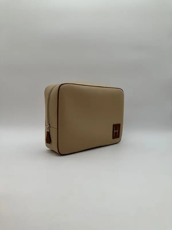 Hermès Trousse Chapitre - Brown