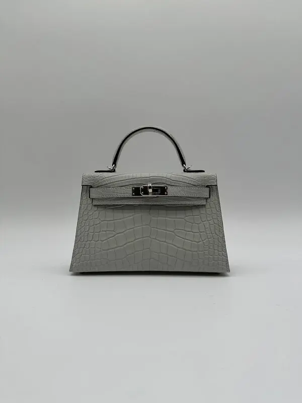 Hermès Mini Kelly - Grey