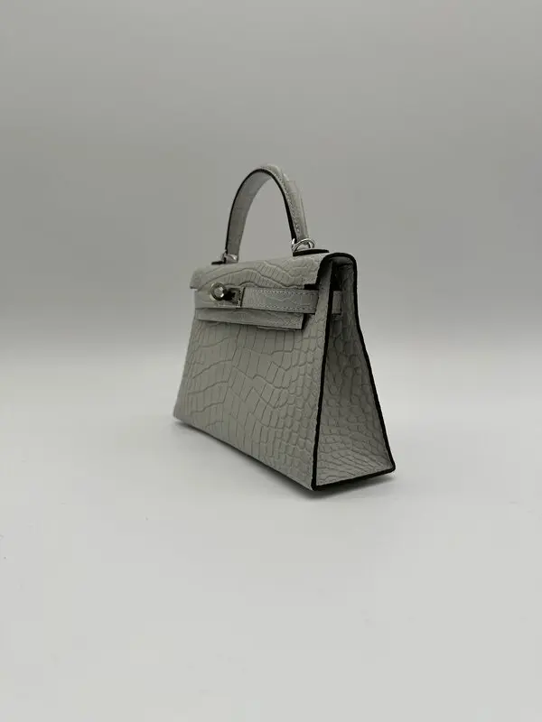 Hermès Mini Kelly - Grey