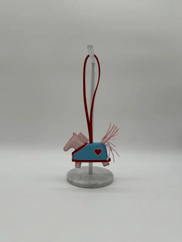 Hermès Rodeo Robeo Cœur Charm - Pink