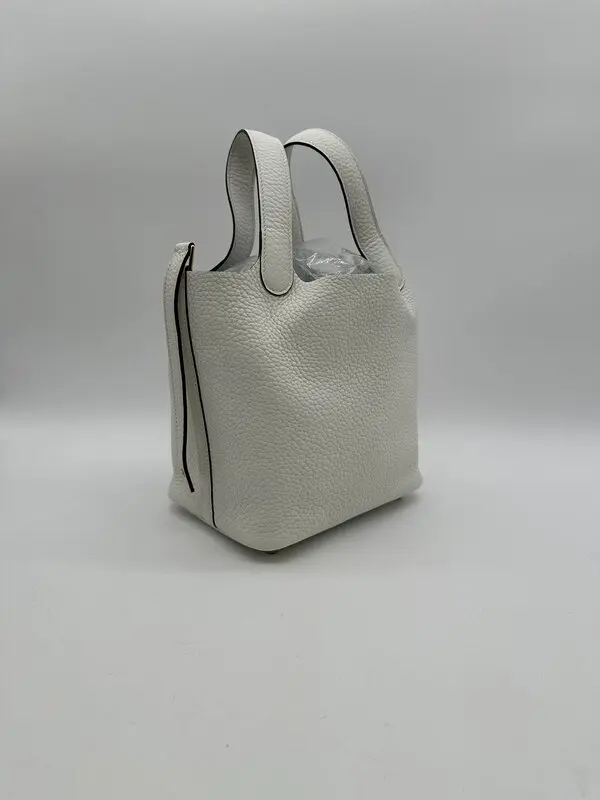 Hermès Picotin - White