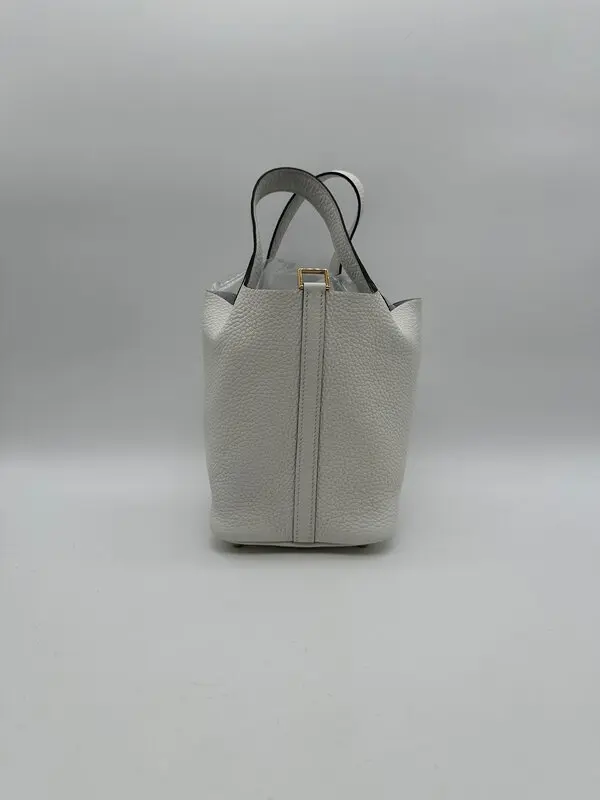 Hermès Picotin - White