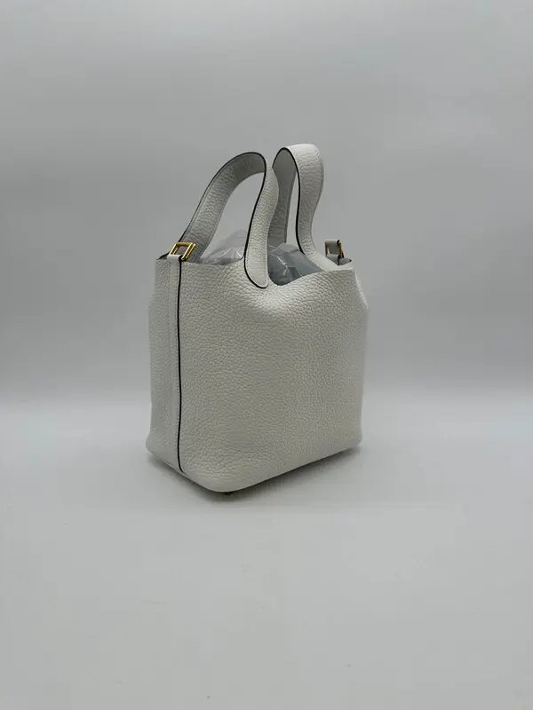 Hermès Picotin - White