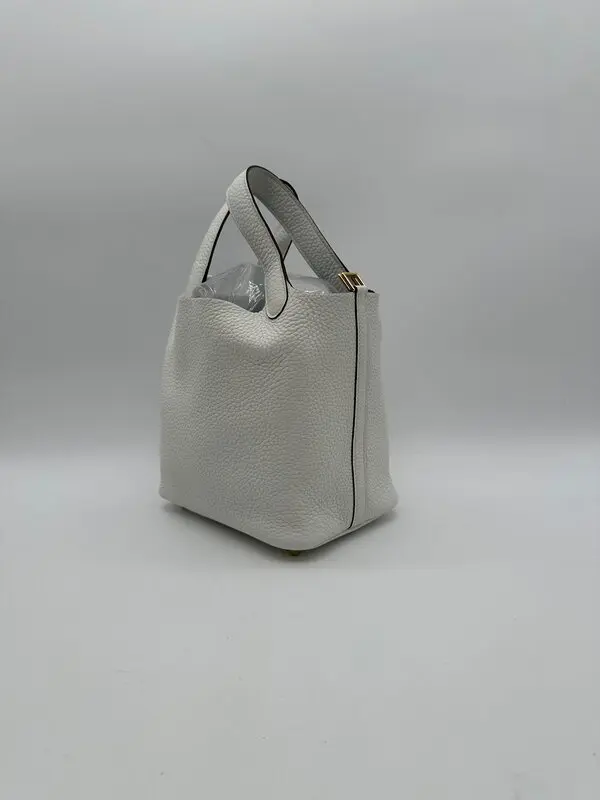 Hermès Picotin - White