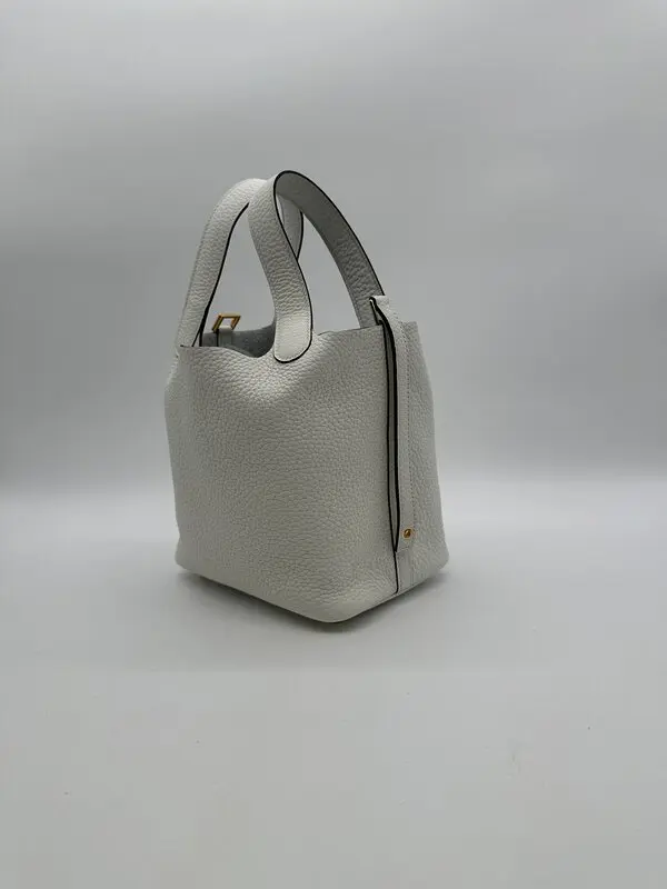 Hermès Picotin - White