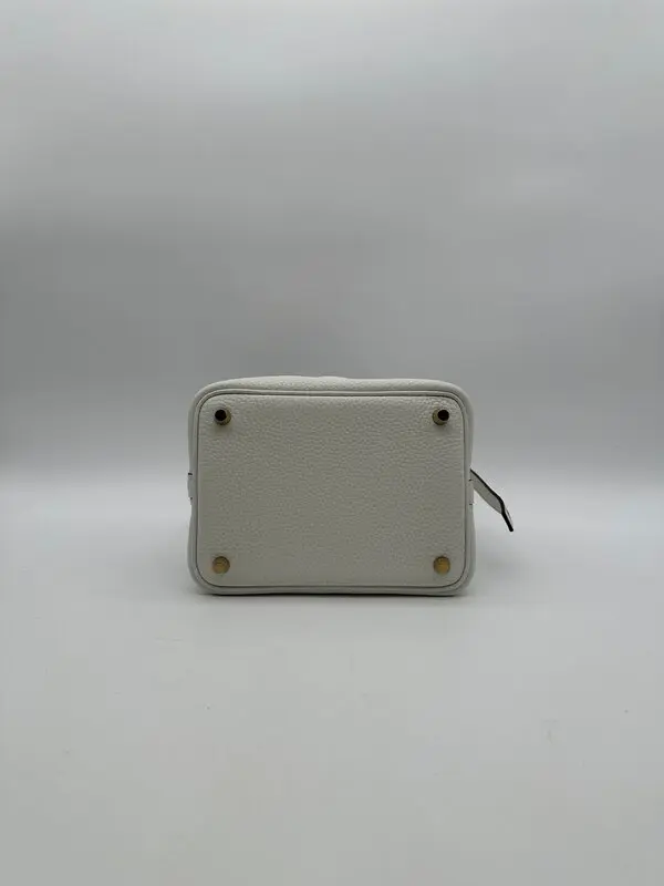Hermès Picotin - White