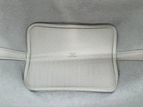 Hermès Picotin - White