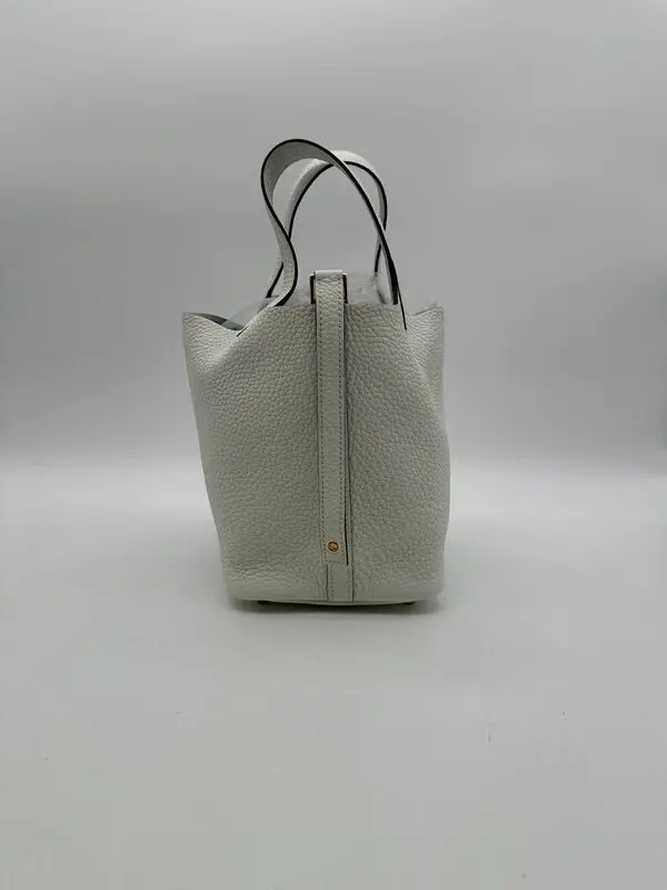 Hermès Picotin - White