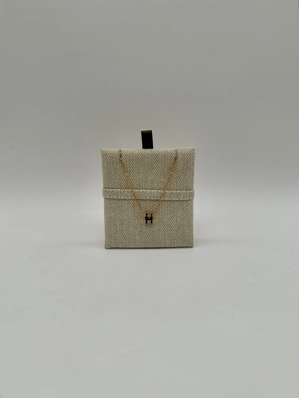 Hermès Mini Pop H Necklace - Gold