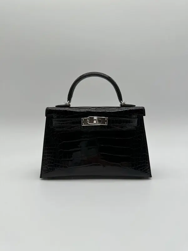 Hermès Mini Kelly Alligator Handbag