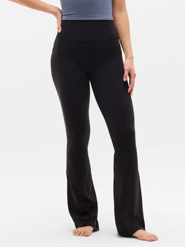 Athleta Flare Leggings - Black