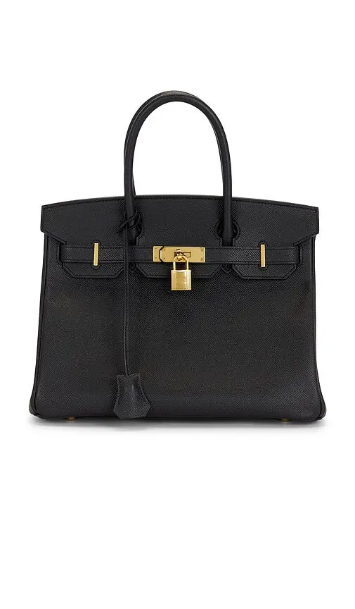 FWRD RENEW Hermes Epsom Birkin 30 Handbag - Noir