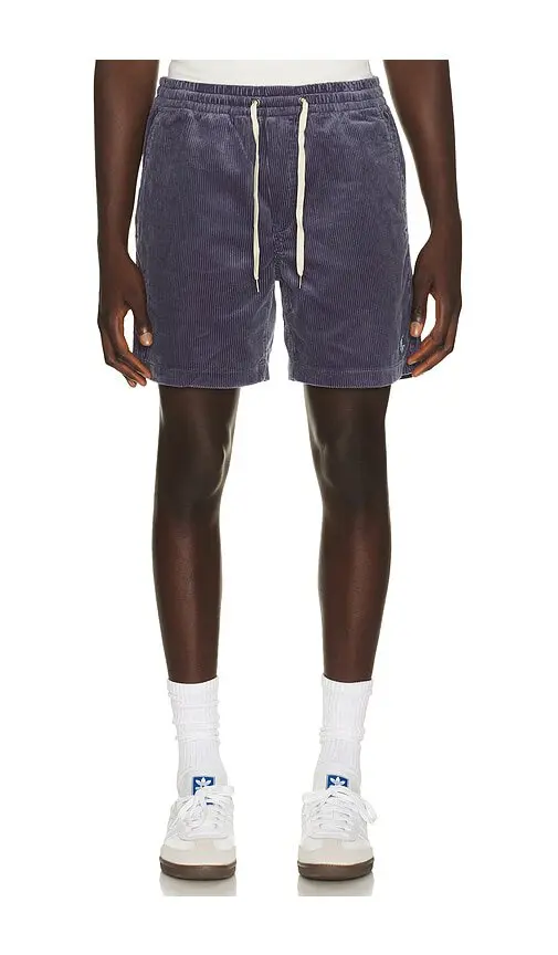 Polo Ralph Lauren 8 Wale Corduroy Prepster Short - Boston Navy