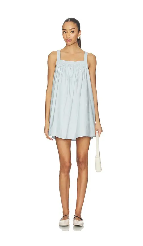 STONE COLD FOX X Meadow Mini Dress - Baby Blue