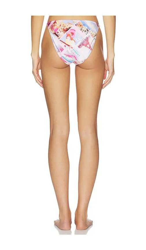 L'Agence Violet Postcard Print String Bottom