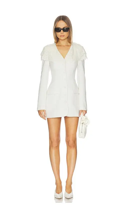 STONE COLD FOX X Bonnie Blazer Dress - Ivory