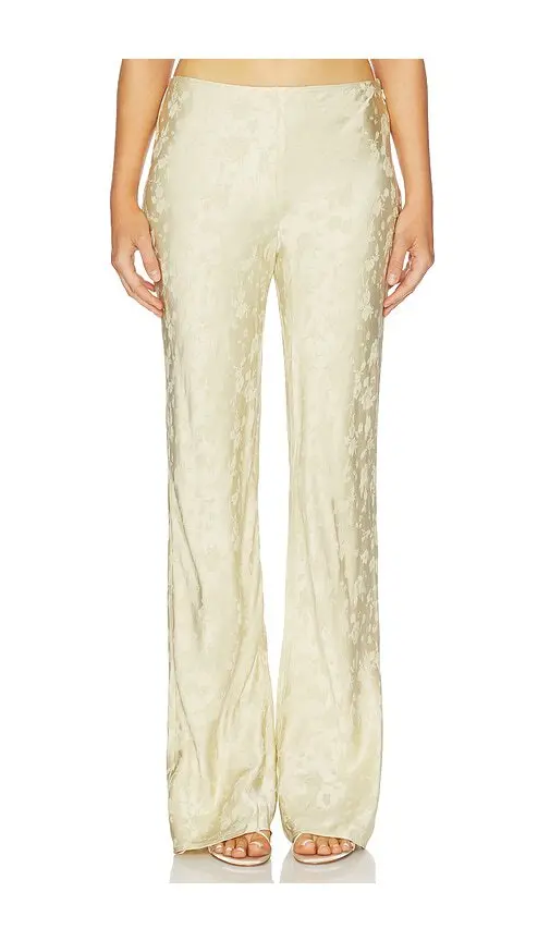 STONE COLD FOX X Melfi Pant In Beige - Antique White