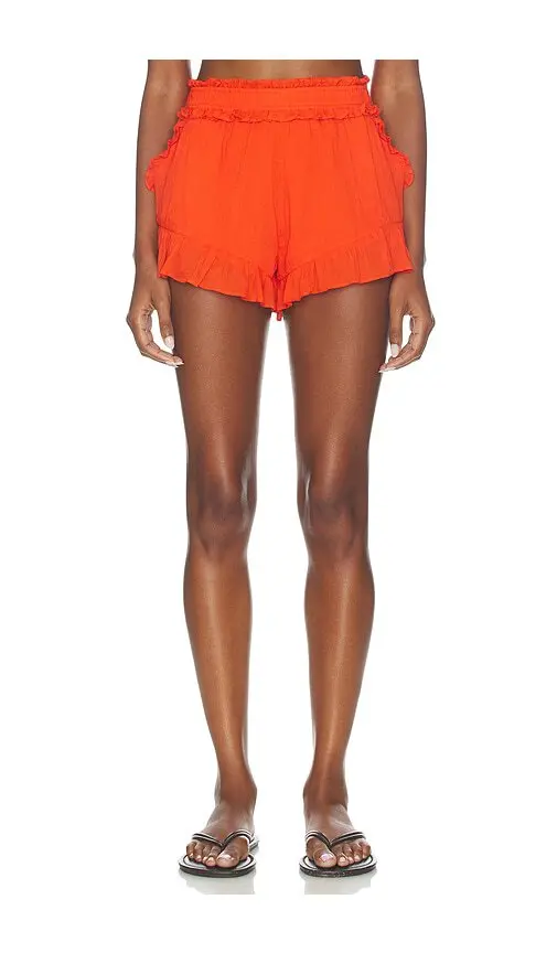 Show Me Your Mumu Cannes Shorts - Rouge Red