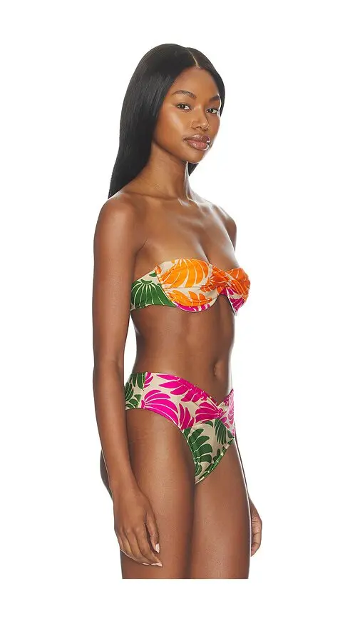 Farm Rio Banana Wings Bikini Top