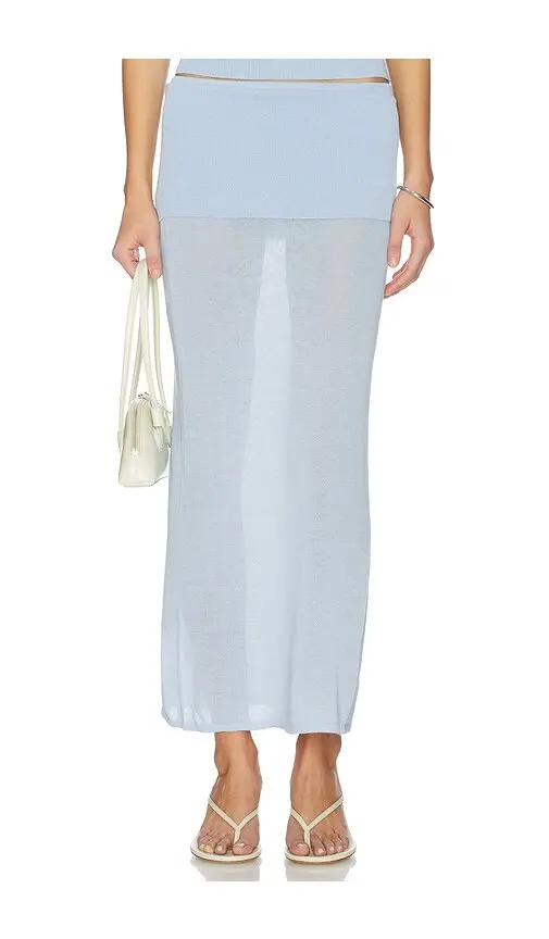 GEEL Danni Skirt - Chambray