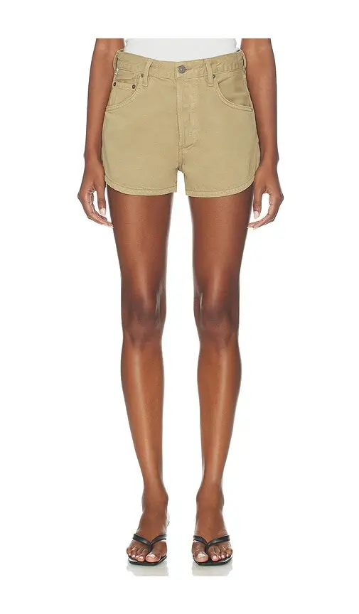 Citizens Of Humanity Abita Short - Golden Tan