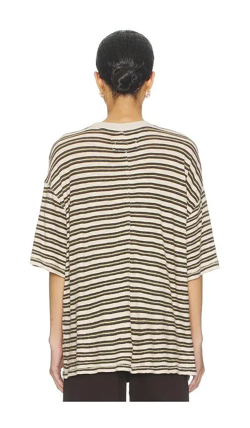 Free People X All Love Stripe Pocket Tee