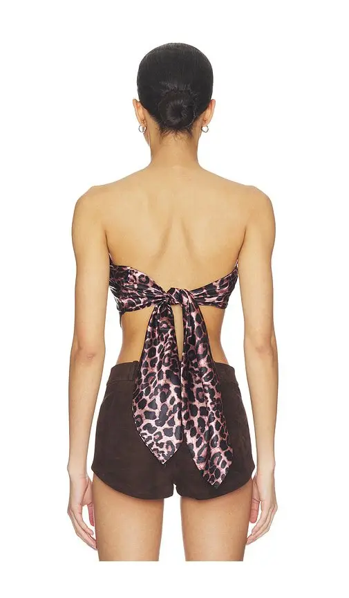 Superdown Klara Scarf Top