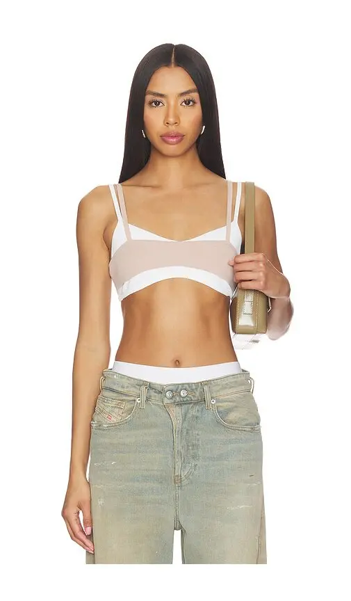 DIESEL® Zelda Bralette Top In ,white - Beige