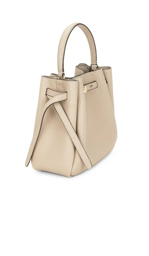 Tory Burch Romy Bucket Bag - Soft Cement