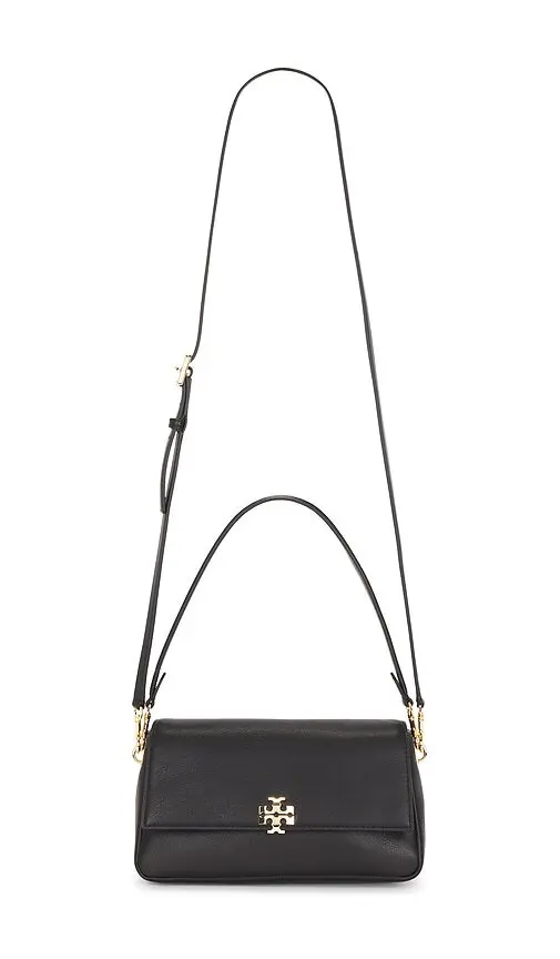 Tory Burch Charlie Soft Small Shoulder Bag - Black