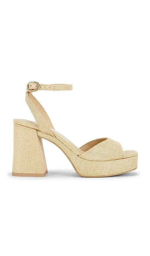 Dolce Vita Felicia Platform Sandals - Natural