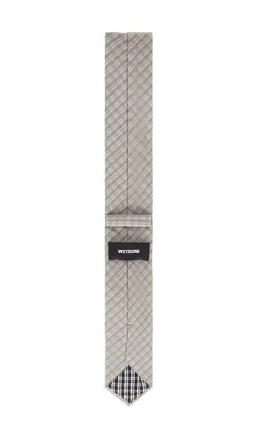 We11Done Check 2 Layered Tie