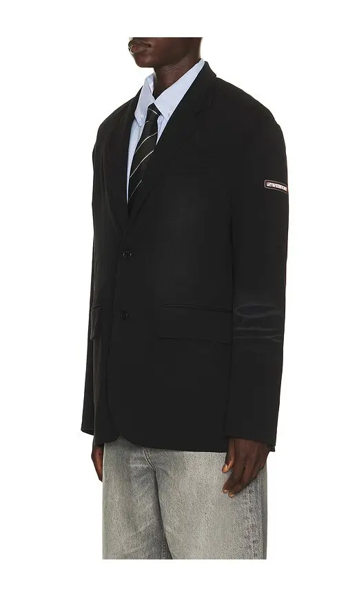 We11Done Washed Jersey Blazer