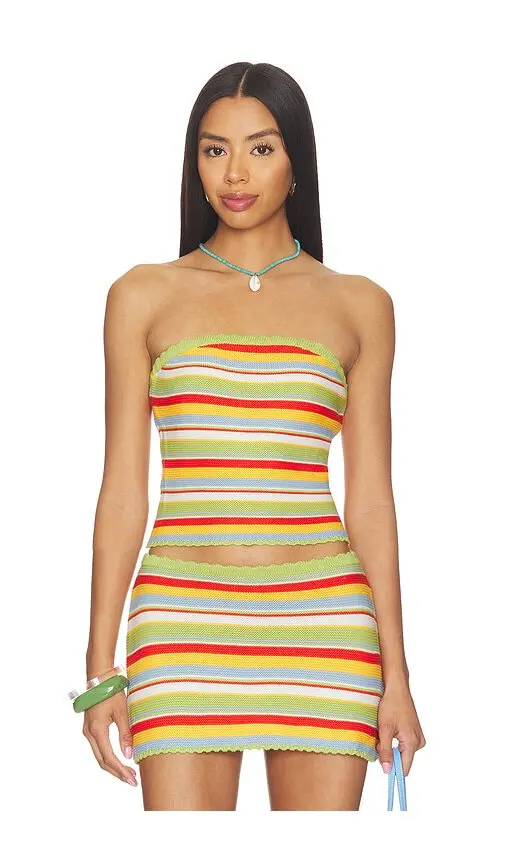 Solid & Striped The Celeste Tube Top - St. Barths Stripe