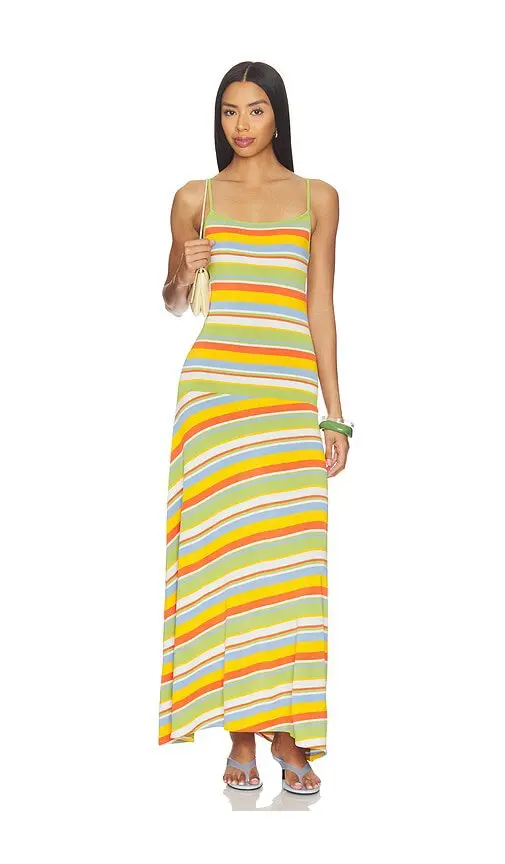 Solid & Striped The Lottie Maxi Dress - St. Barths Stripe