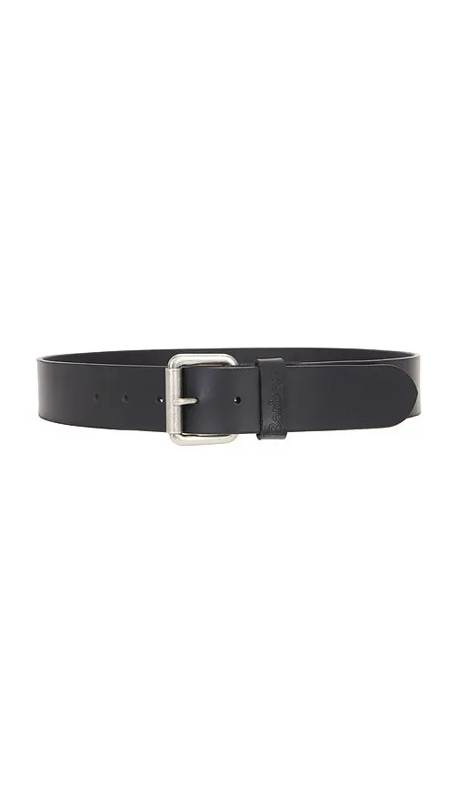 Barbour Allanton Leather Belt - Black