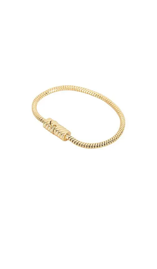 JENNIFER FISHER Madison Flex Bracelet - Yellow Gold