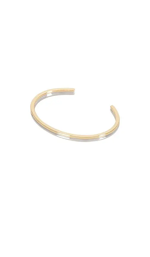 JENNIFER FISHER Thread Cuff Bracelet - Two Tone