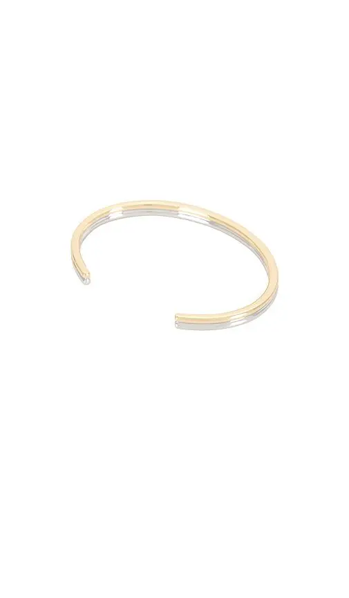 JENNIFER FISHER Thread Cuff Bracelet - Two Tone